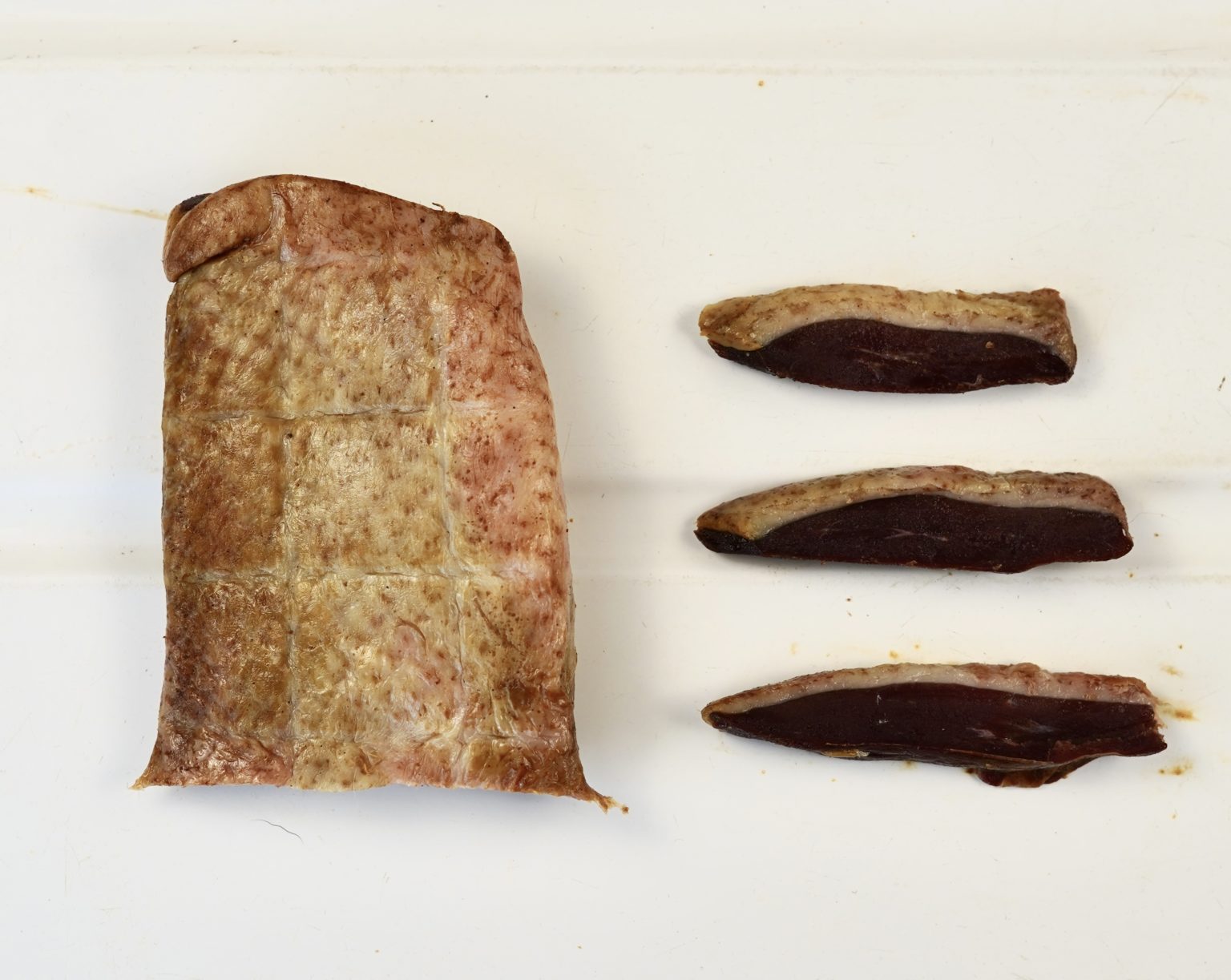 Air-Dried Duck Breast: individual & skin-on - Trealy Farm Charcuterie