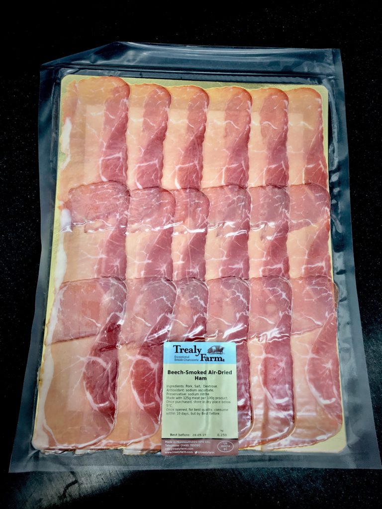 Beech Smoked Air-Dried Ham - Trealy Farm Charcuterie